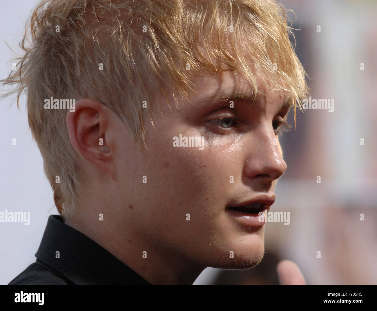 Cast member Toby Hemmingway arrives for the premiere of the motion ...