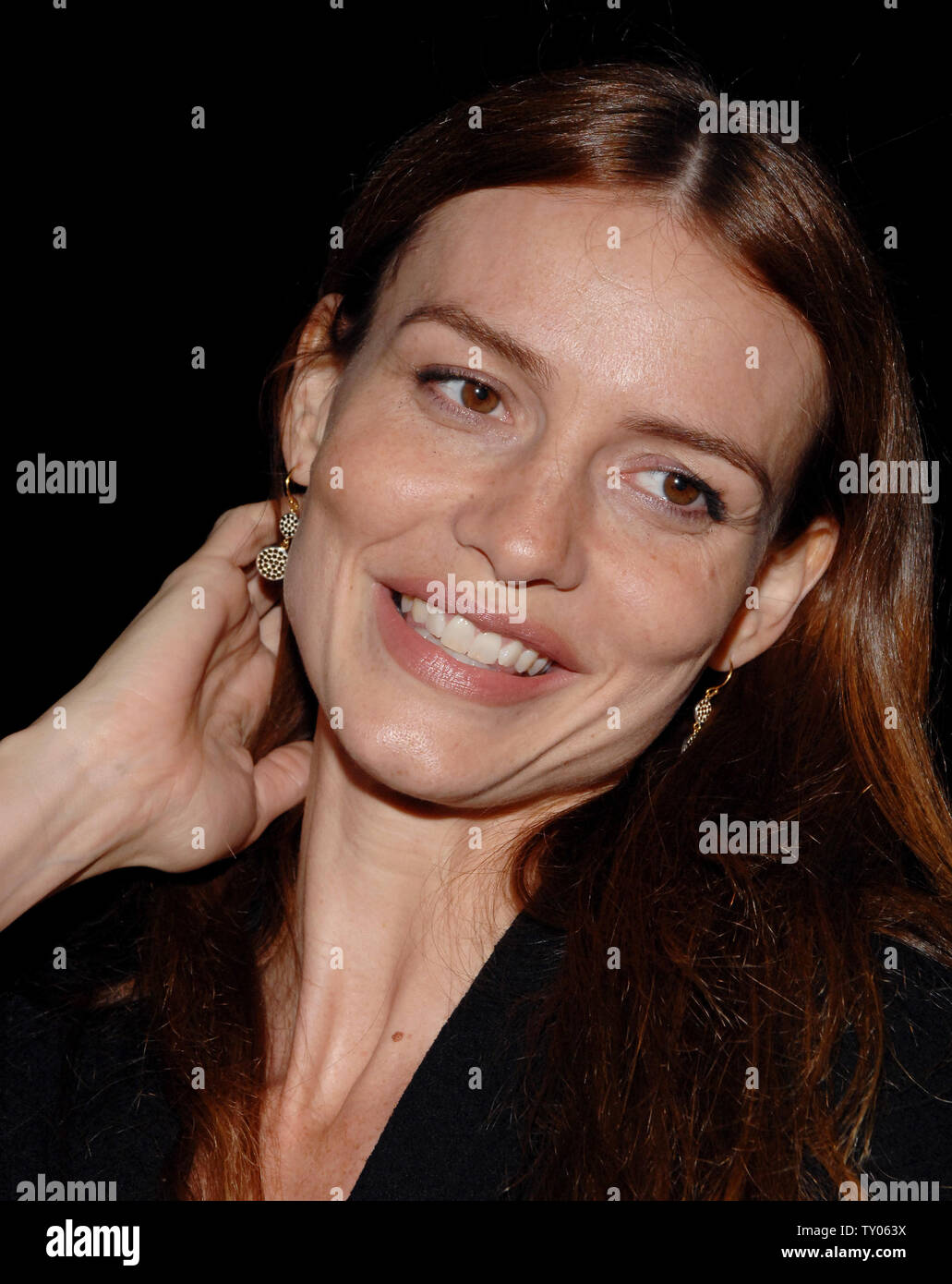 British actress Saffron Burrows attends the annual Oceana Partner's ...