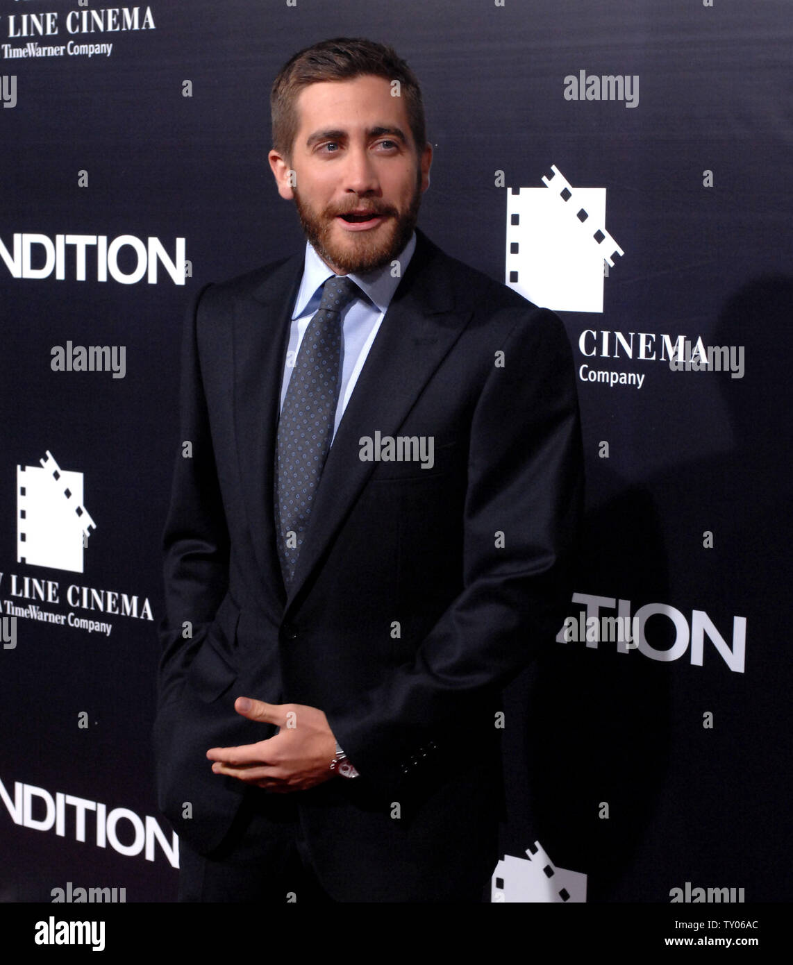 Actor Jake Gyllenhaal, a cast member in the motion picture dramatic ...