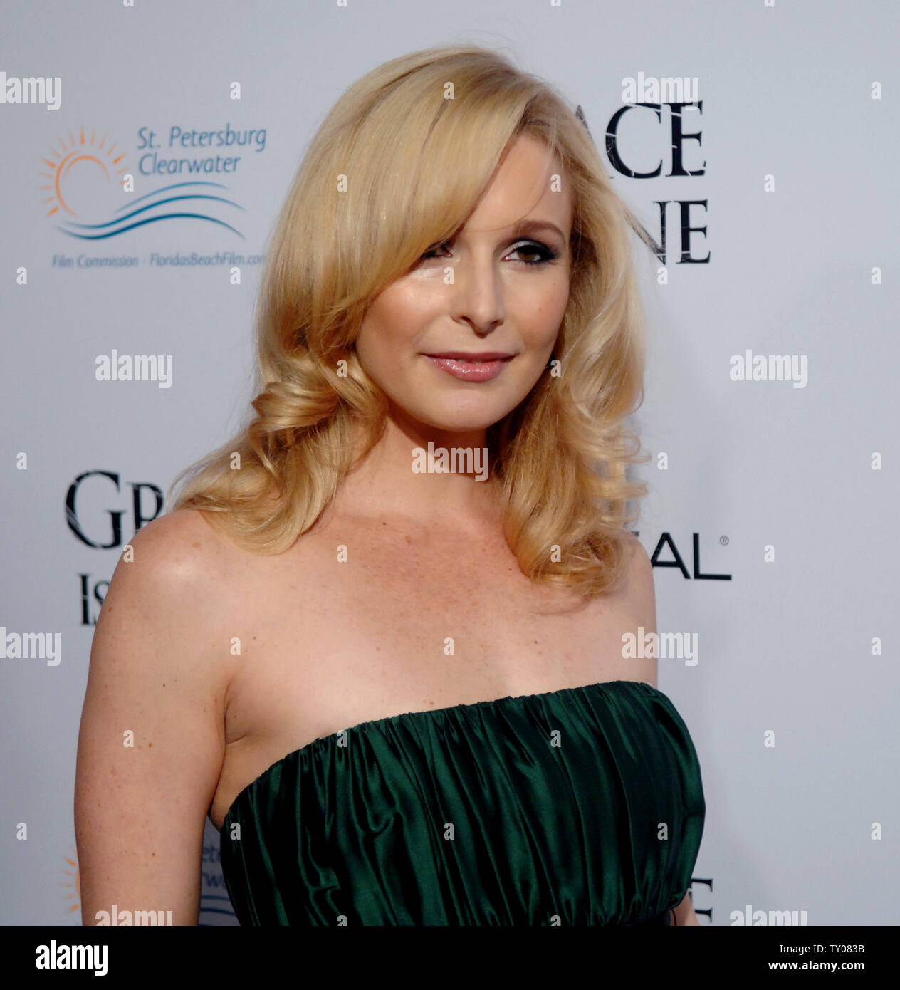 Actress Elle Travis attends the premiere of the motion picture Iraq ...