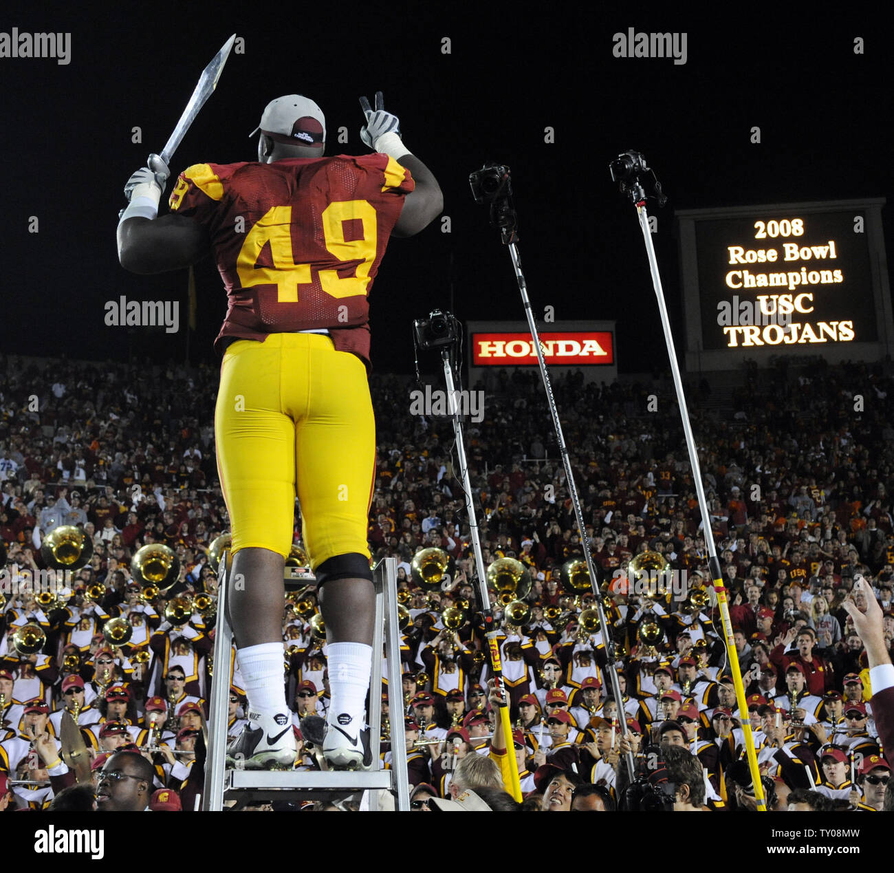 Usc marching band hi-res stock photography and images - Alamy