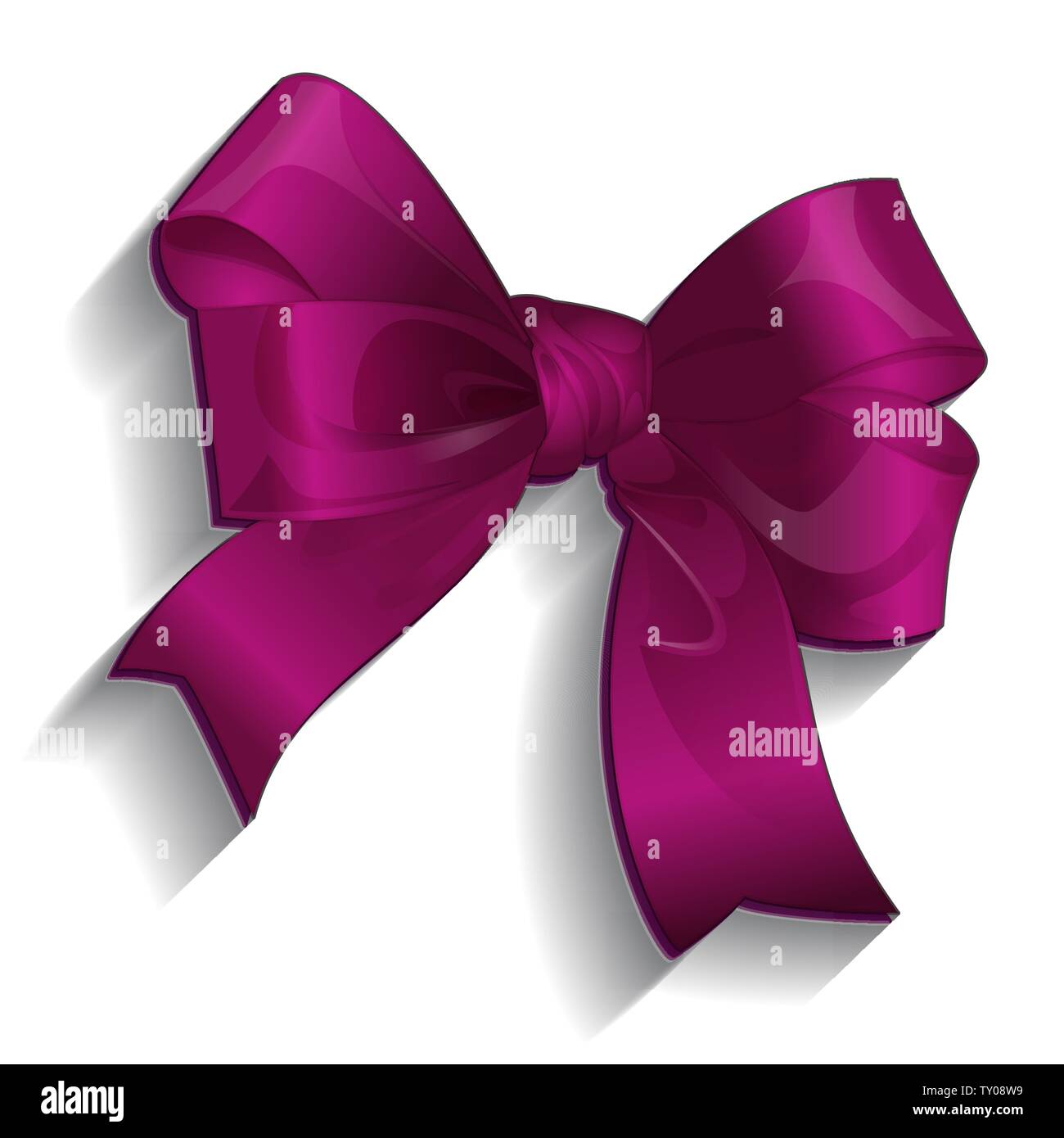 Satin ribbon Stock Vector Images - Alamy