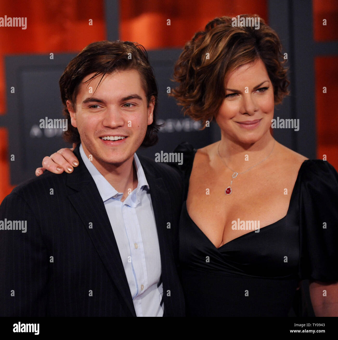 Actors Emile Hirsch and Marcia Gay Harden attend the 13th annual ...