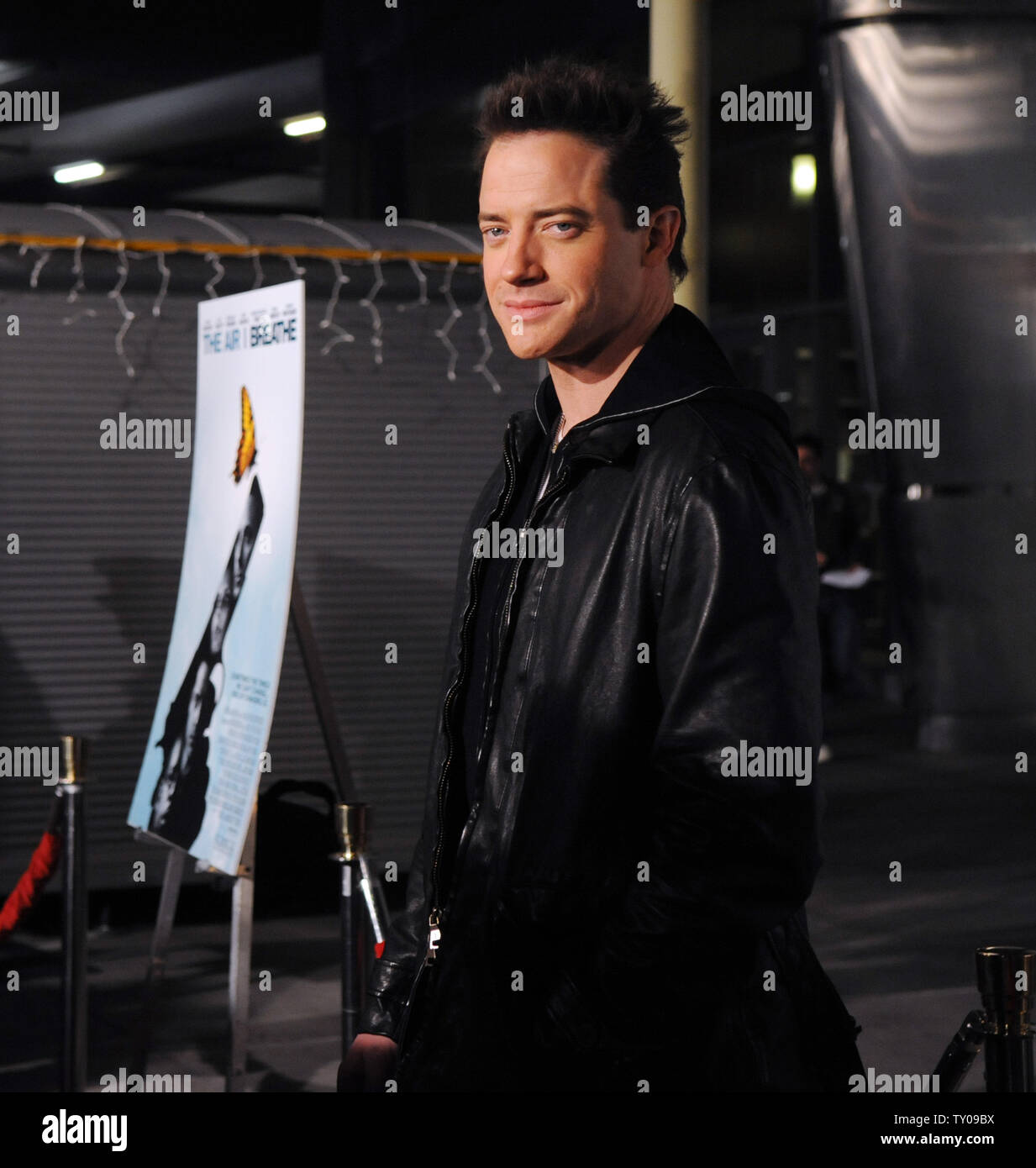 Brendon Fraser, a cast member in the motion picture romantic crime ...