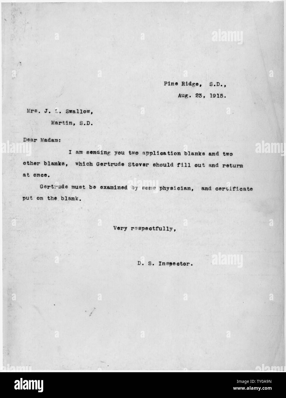 Inspector martin hi-res stock photography and images - Alamy