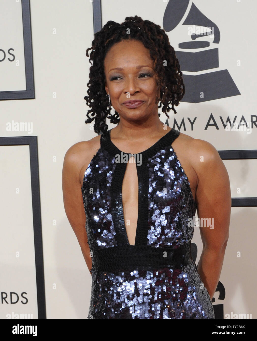 Siedah Garrett arrives at the 50th annual Grammy Awards at the Staples ...
