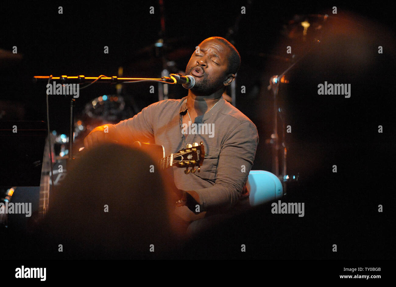 Musician David Ryan Harris performs at Rock 'n' Roll Fantasy Camp in ...