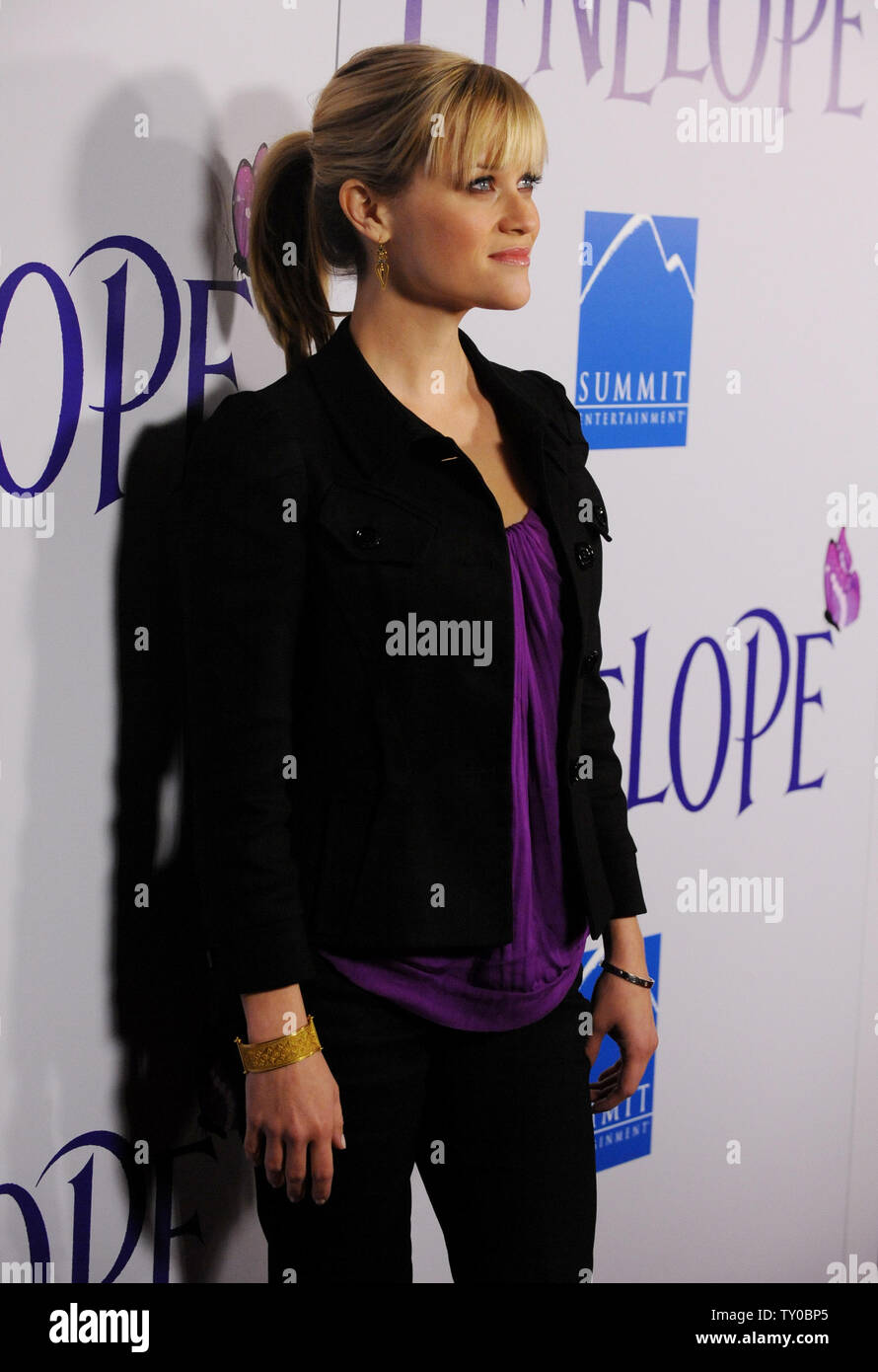 Actress Reese Witherspoon, a cast member in the motion picture ...