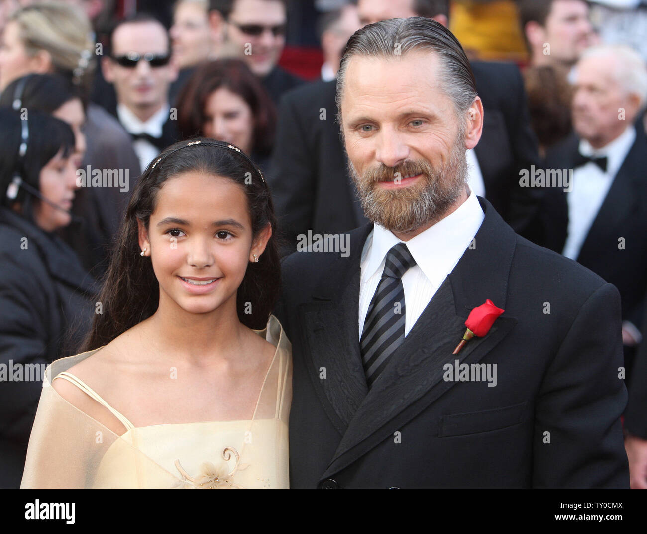 Viggo mortensen and his niece hi-res stock photography and images - Alamy