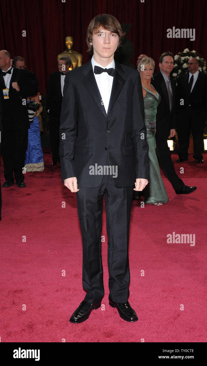 Paul Dano arrives for the 80th Annual Academy Awards at the Kodak ...