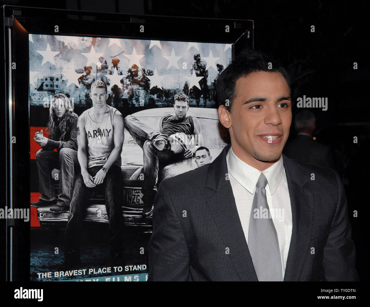 Victor Rasuk, a cast member in the motion picture war drama "Stop-Loss ...
