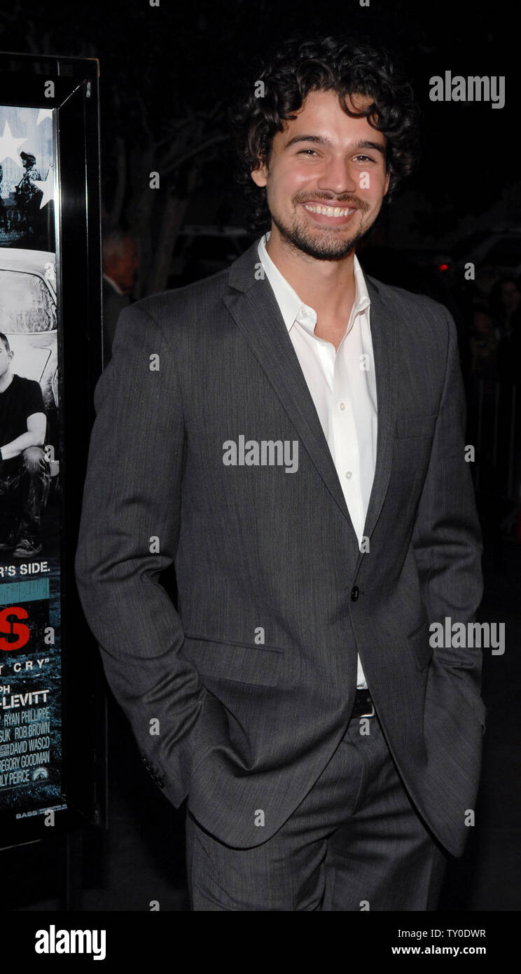 Steven Strait, a cast member in the motion picture war drama "Stop-Loss ...