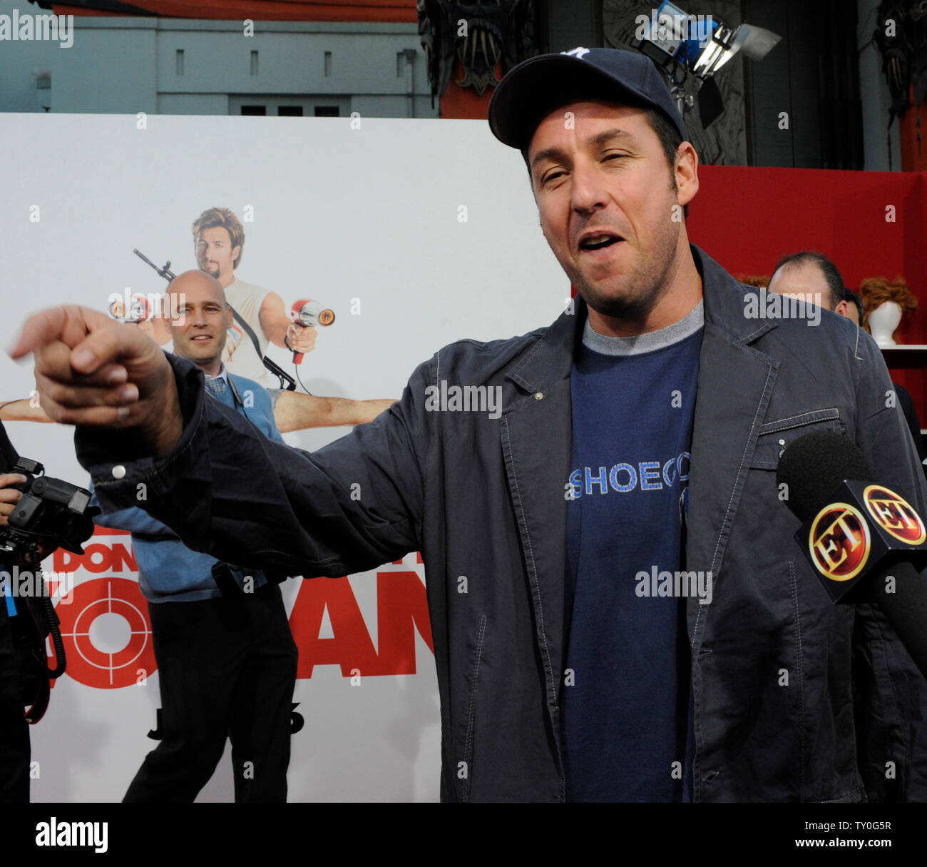 Adam Sandler, who stars in the motion picture comedy "You Don't Mess ...
