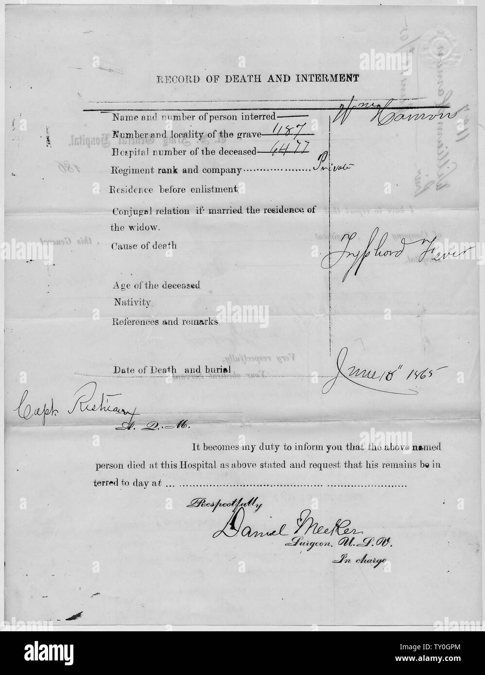 Number 1187 Black and White Stock Photos & Images - Alamy