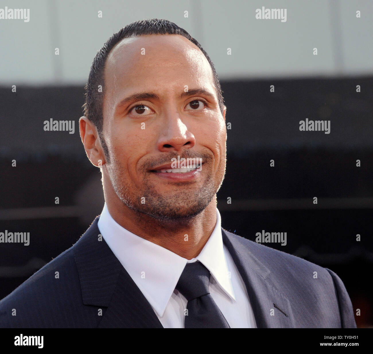 Dwayne Johnson, who portrays Agent 23 in the motion picture comedy "Get ...