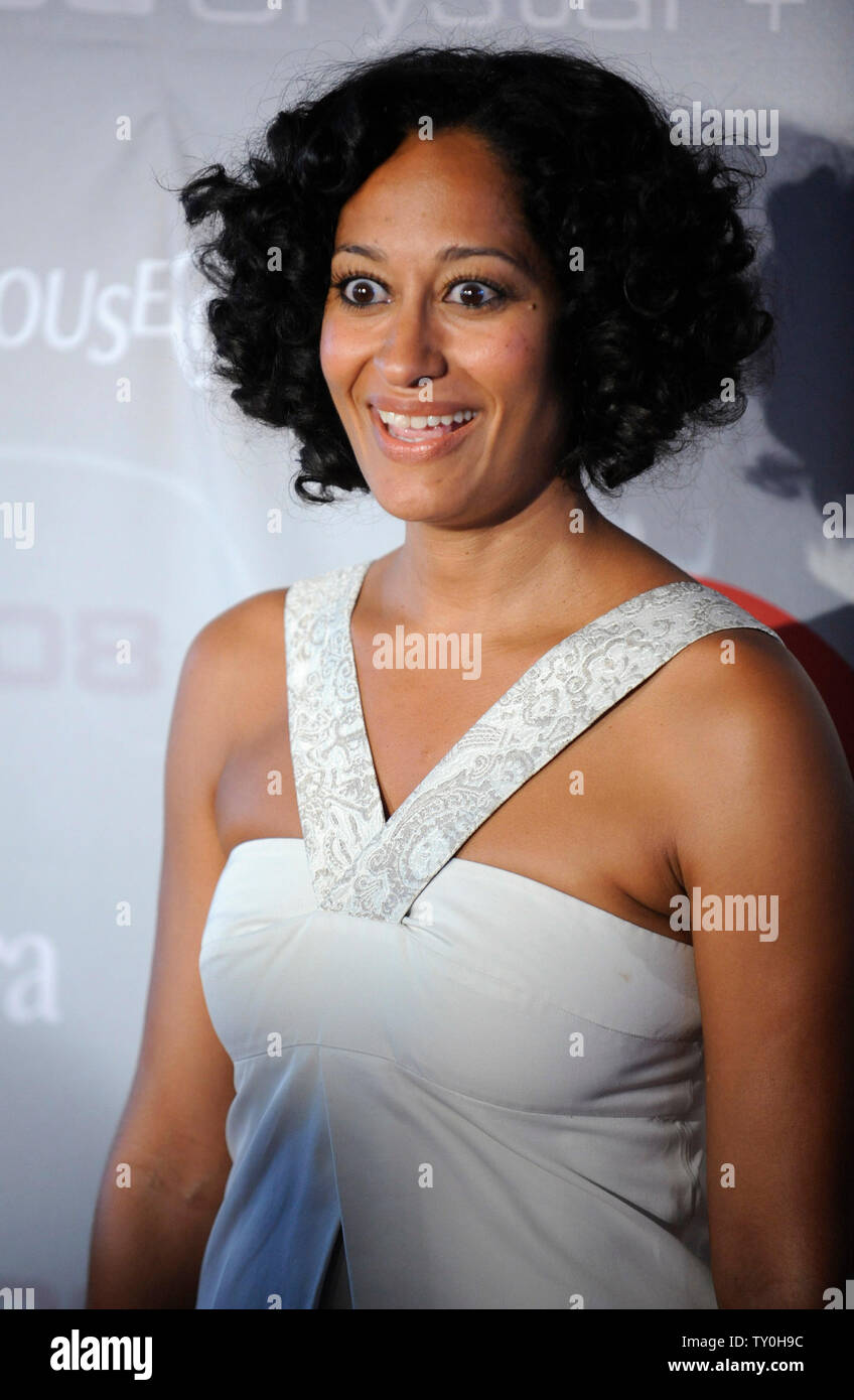 Actress Tracee Ellis Ross attends the 2008 Crystal + Lucy Awards gala ...