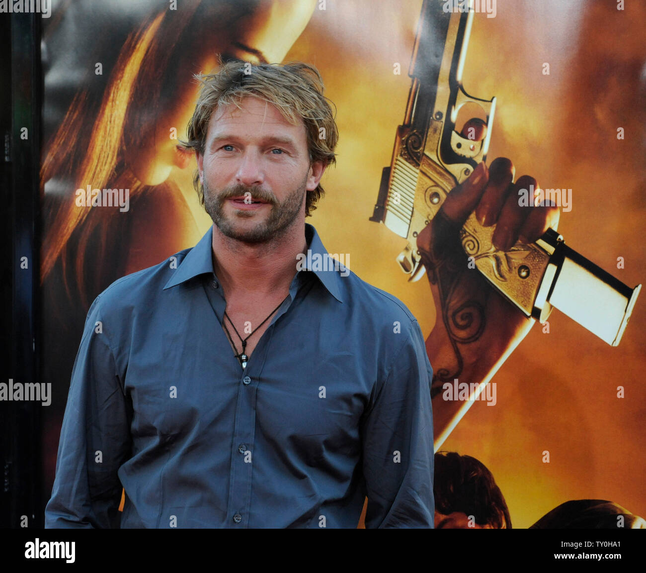Actor Thomas Kretschmann, a cast member in the motion picture action ...