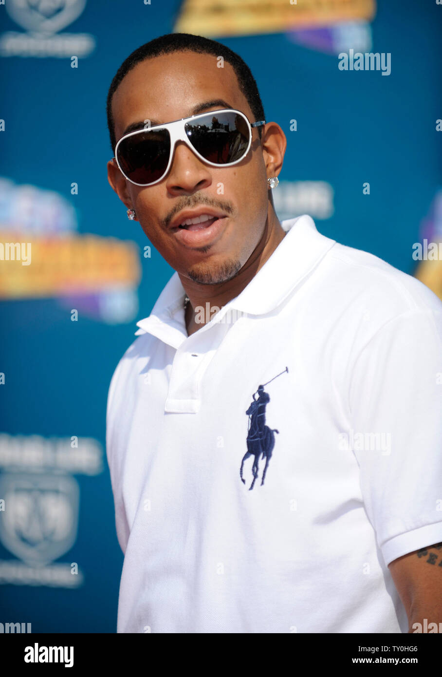 Ludacris attends the BET Awards 2008 in Los Angeles on June 24, 2008 ...