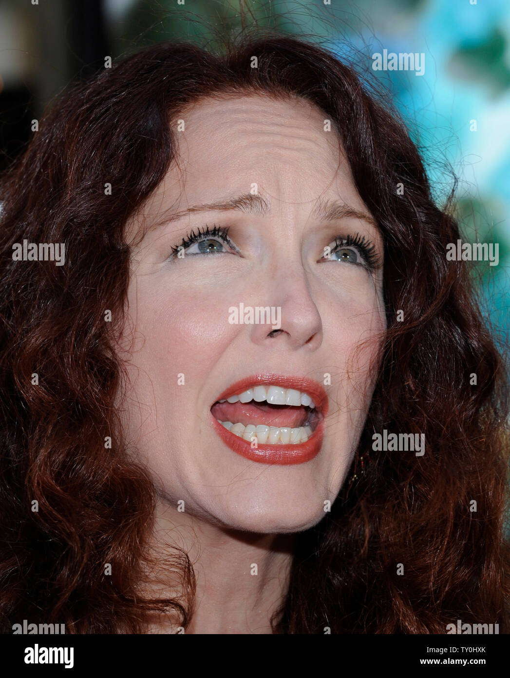 Actress Amy Yasbeck attends the motion picture sci-fi fantasy "Journey ...