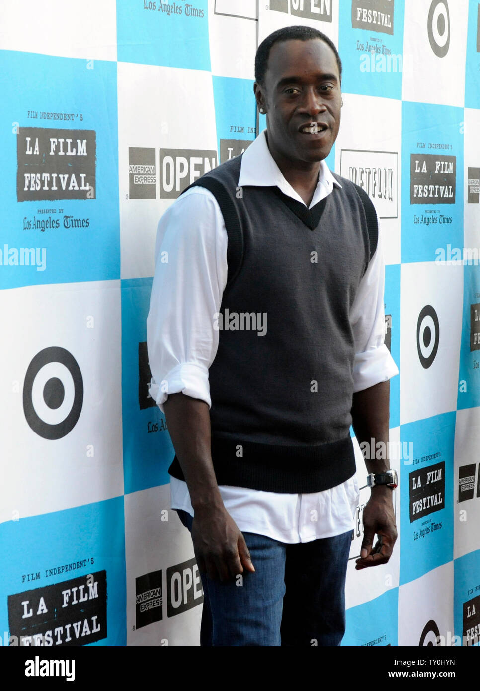 Actor Don Cheadle arrives at the Los Angeles Film Festival Awards Night ...