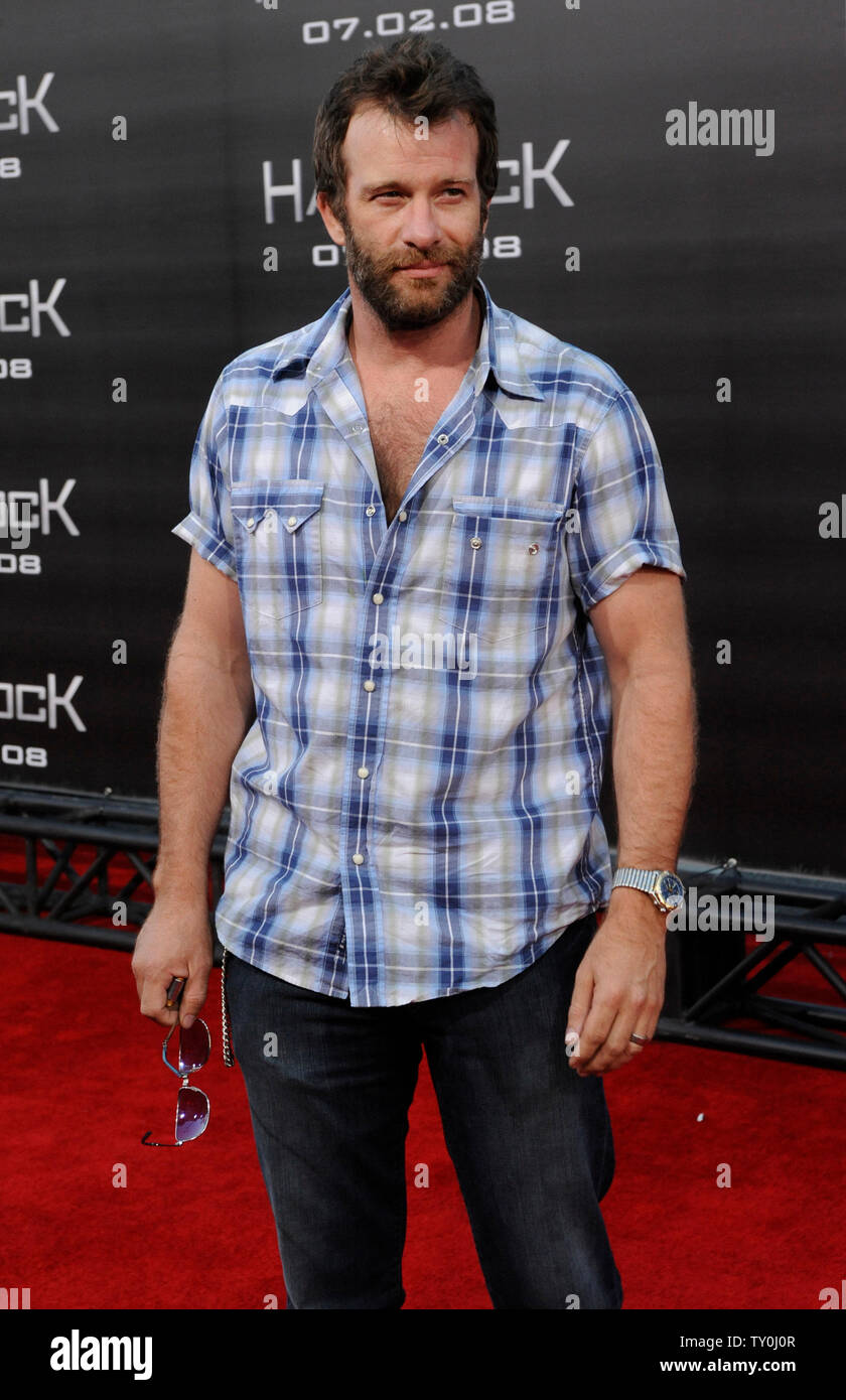 Thomas Jane attends the premiere of the motion picture fantasy ...