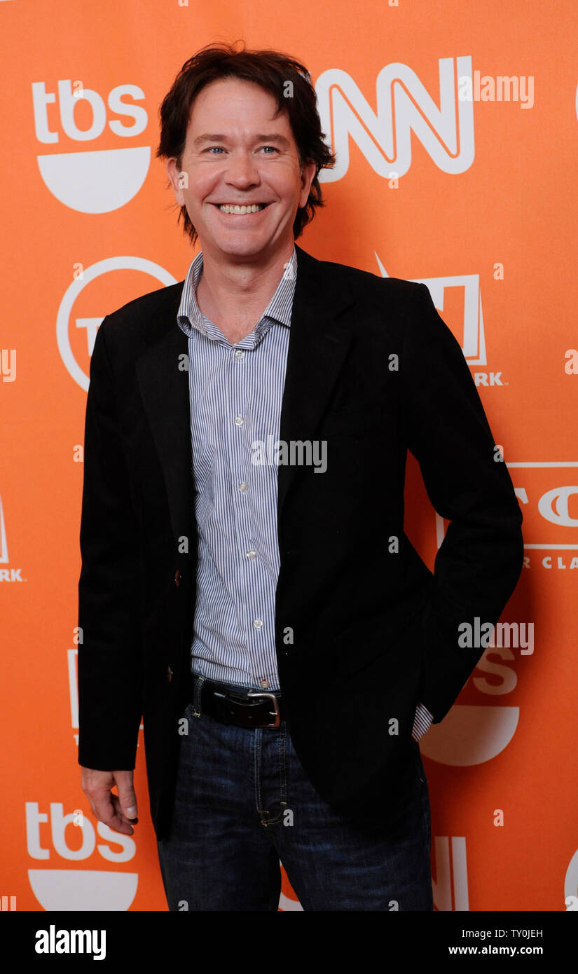 Actor Timothy Hutton, who stars in "Leverage", arrives at the Turner ...