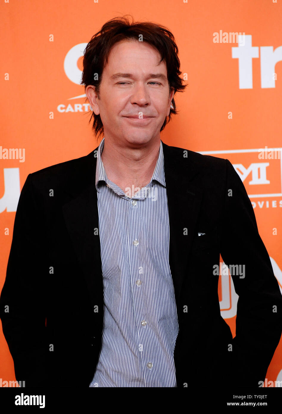 Actor Timothy Hutton, who stars in "Leverage", arrives at the Turner ...