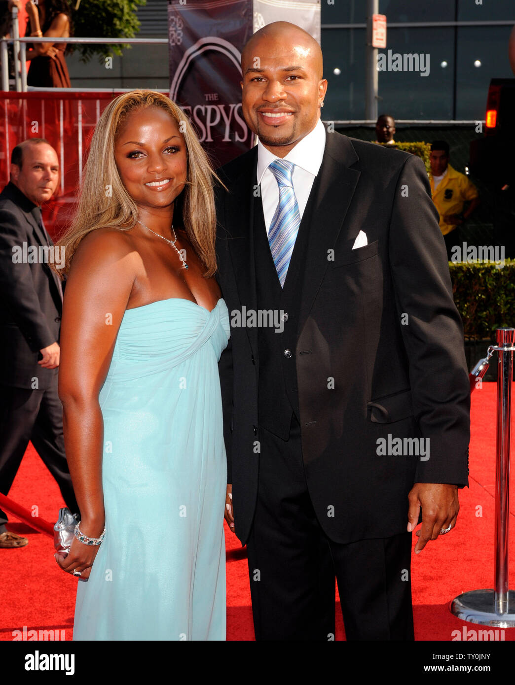 Derek fisher and wife candace hi-res stock photography and images - Alamy