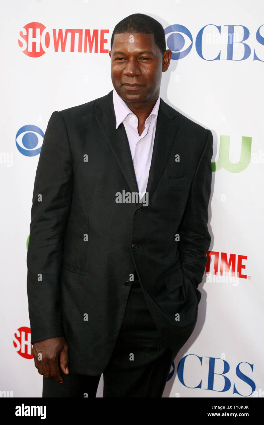 Actor Dennis Haysbert attends the CBS, CW and Showtime press tour party ...
