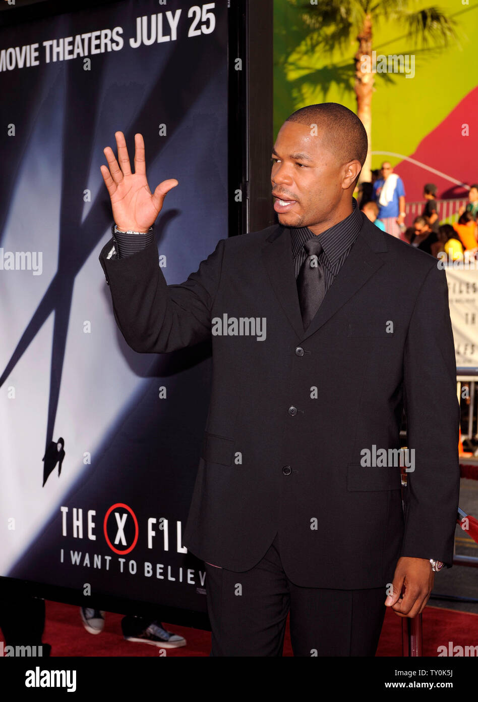 Xzibit, a cast member in the motion picture sci-fi fantasy "The X-Files ...