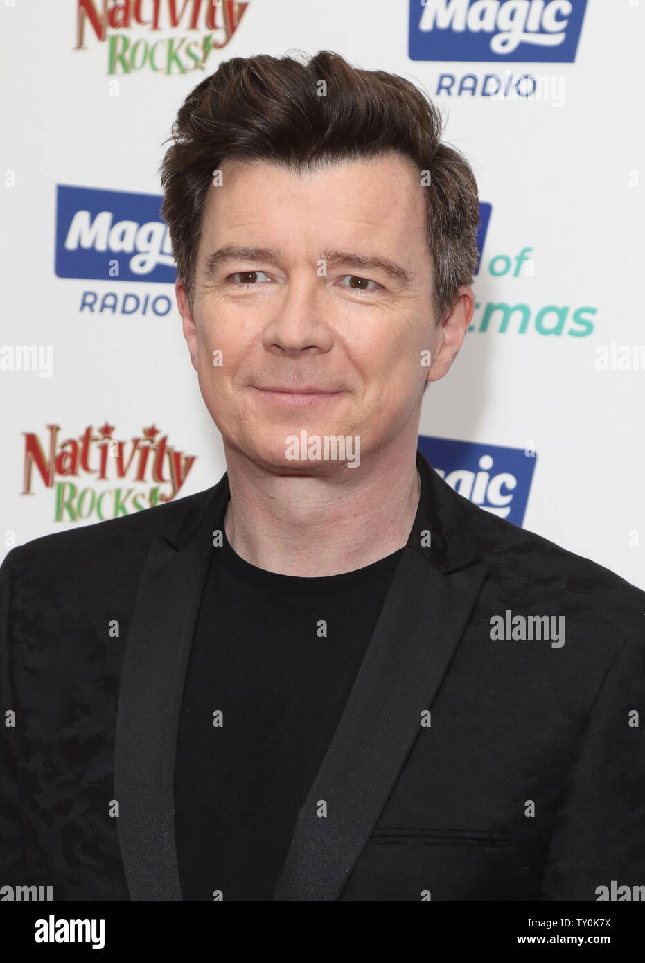 London, UK. Rick Astley at The Magic of Christmas at The London ...