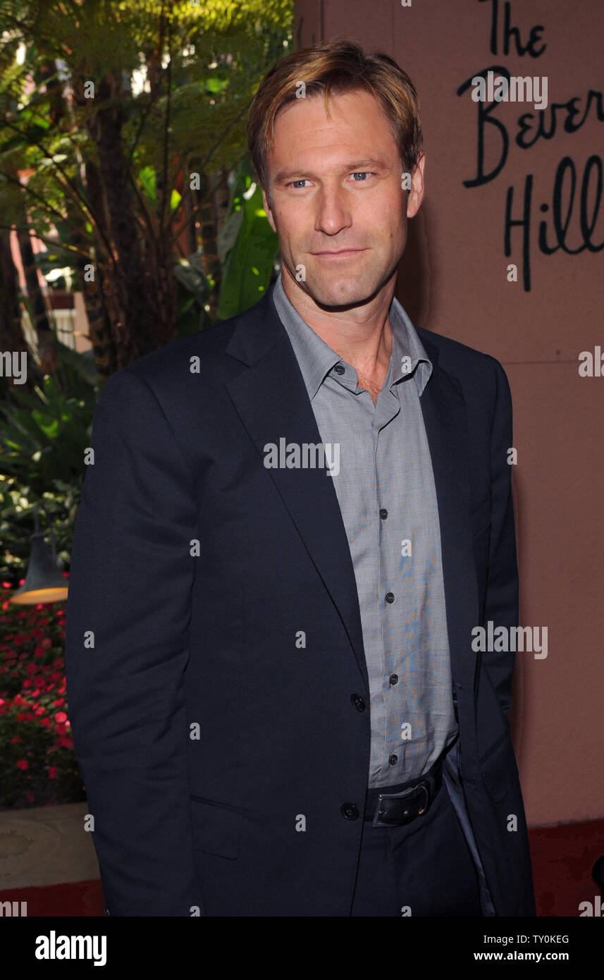 Actor Aaron Eckhart attends the Hollywood Foreign Press Association's ...
