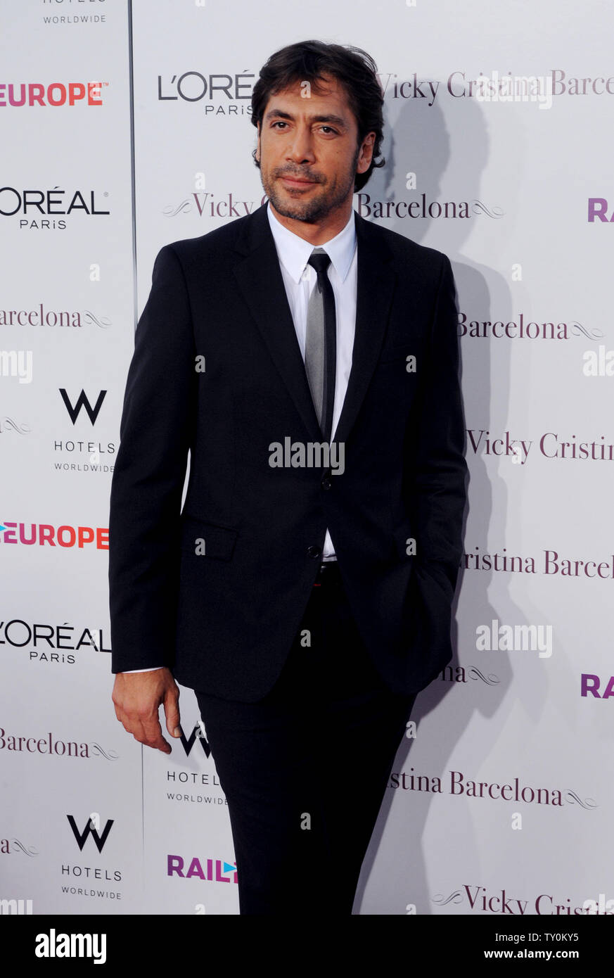 Spanish actor Javier Bardem, a cast member in director Woody Allen's ...