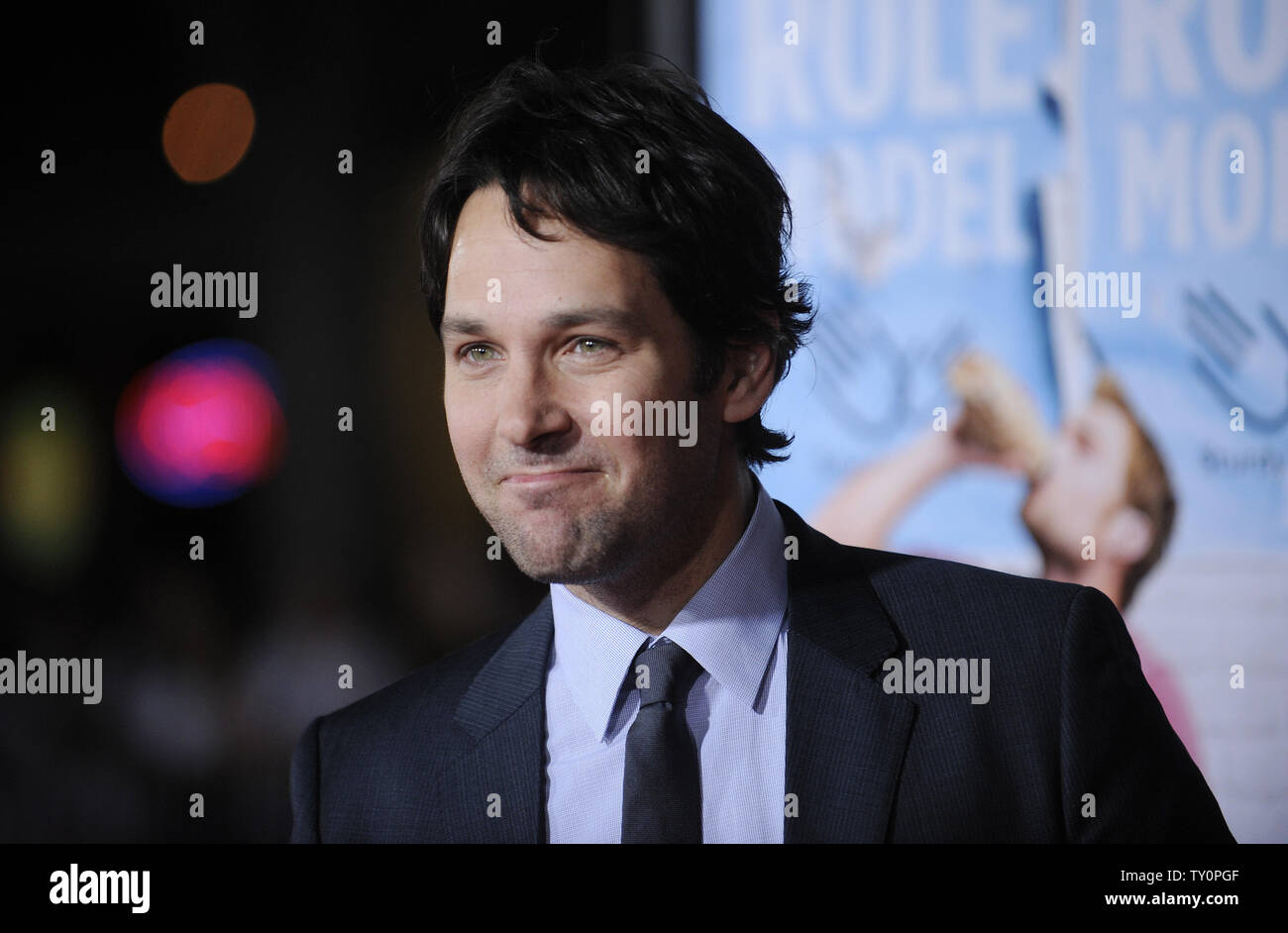 Cast member Paul Rudd attends the premiere of the film "Role Models" in ...