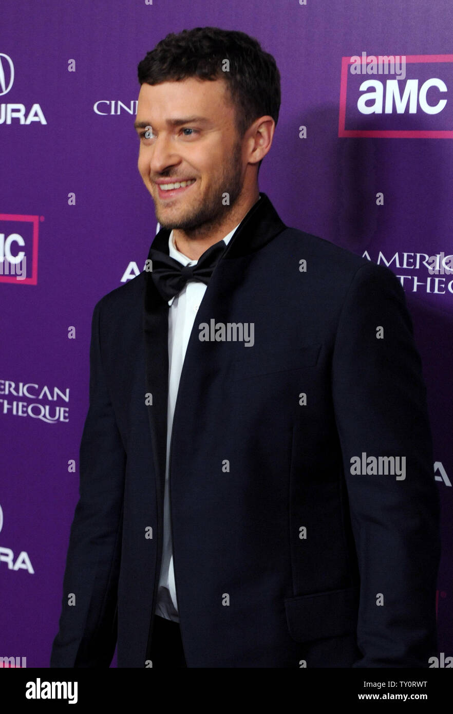 Singer Justin Timberlake arrives at the 23rd American Cinematheque ...