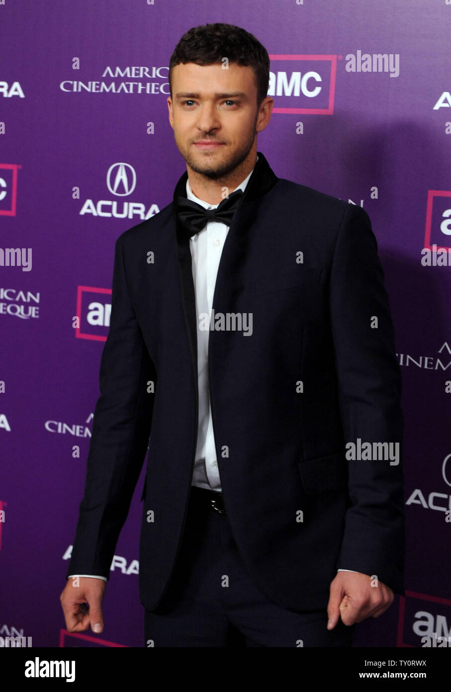 Singer Justin Timberlake arrives at the 23rd American Cinematheque ...