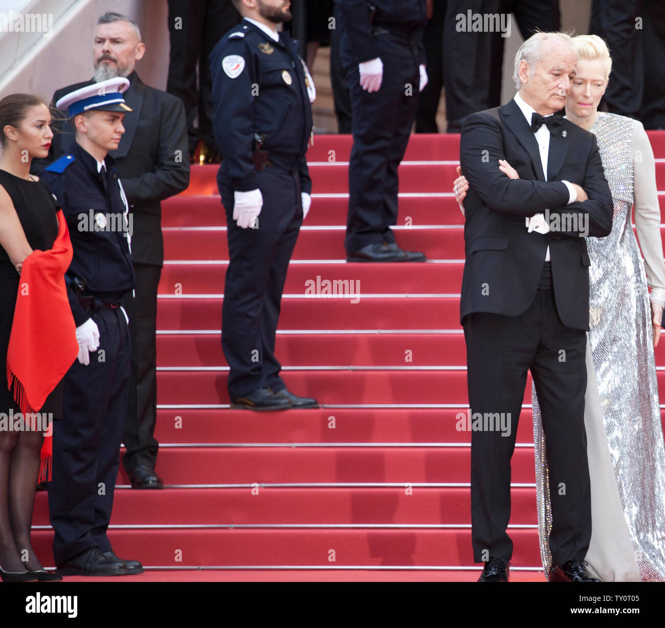 Bill Murray and Tilda Swinton at the Opening Ceremony and The Dead Don ...