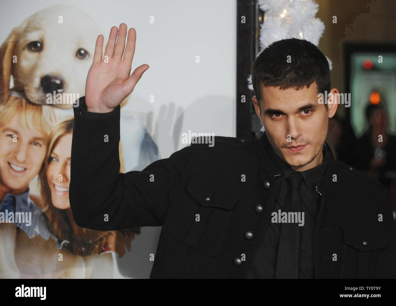 Singer John Mayer attends the premiere of the motion picture comedy ...