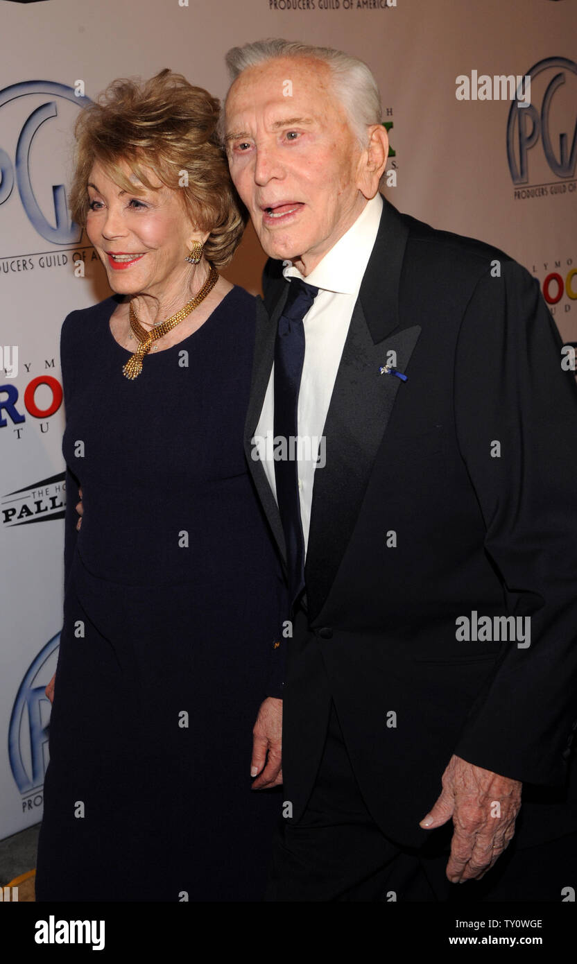 Actor Kirk Douglas Wife Anne High Resolution Stock Photography and Images - Alamy