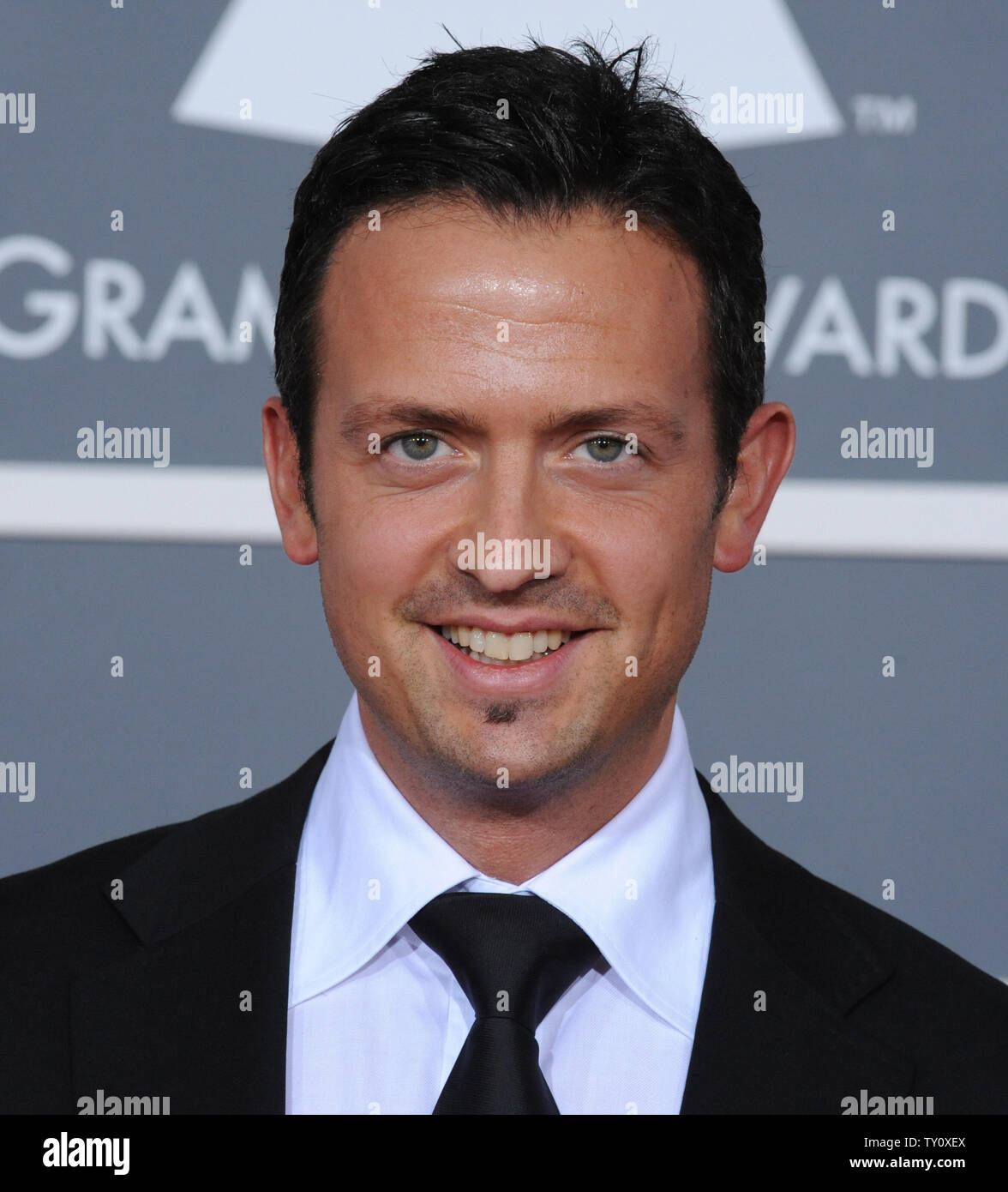 Jazz singer Till Bronner arrives at the 51st annual Grammy Awards at ...