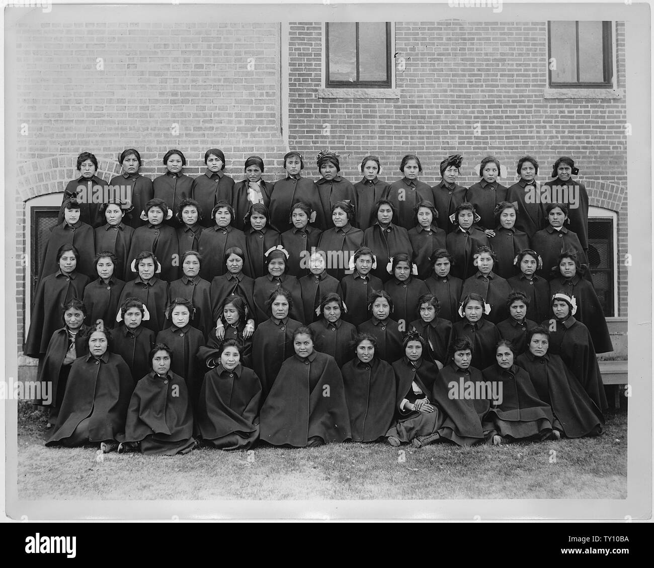 Indian training school Black and White Stock Photos & Images - Alamy