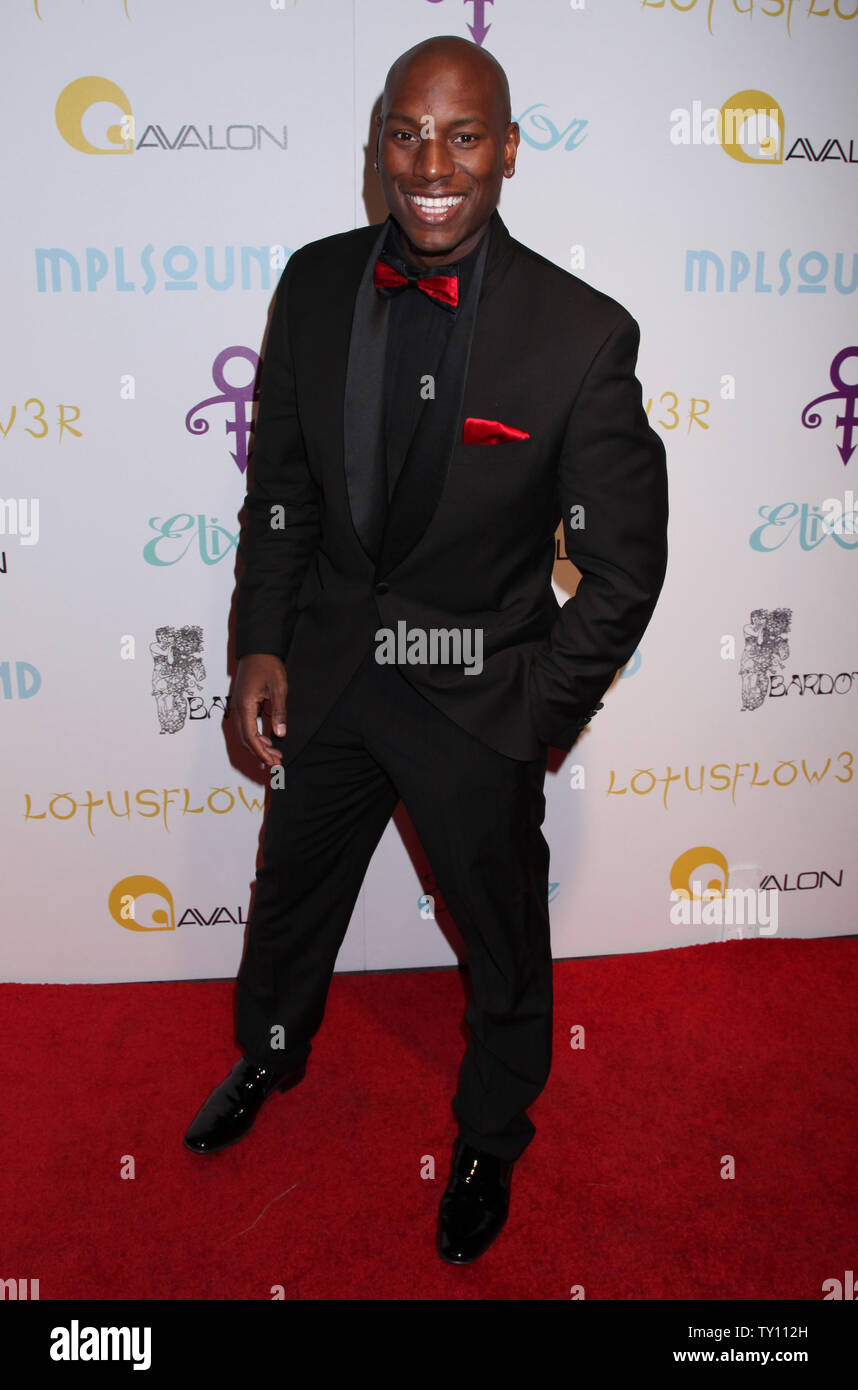 Tyrese arrives on the red carpet at Prince's Oscar After Party in ...
