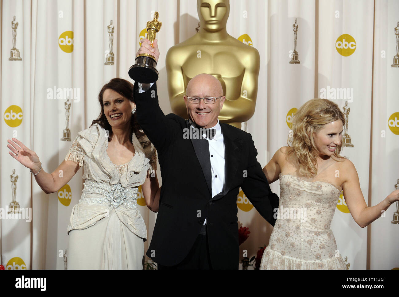 The family of actor Heath Ledger, (L to R) mother Sally Bell, father ...