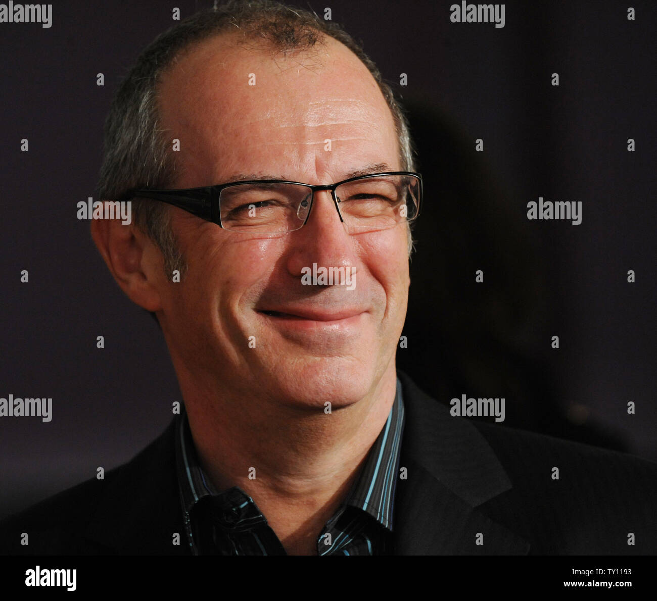 Graphic novel illustrator Dave Gibbons attends the premiere of the sci ...
