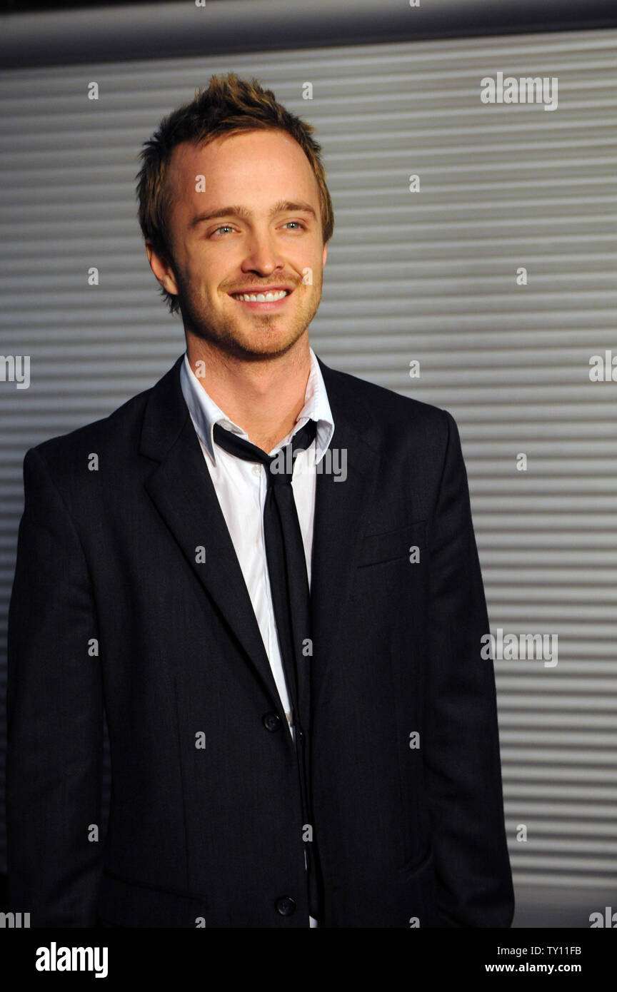 Cast member Aaron Paul attends the premiere of the motion picture ...