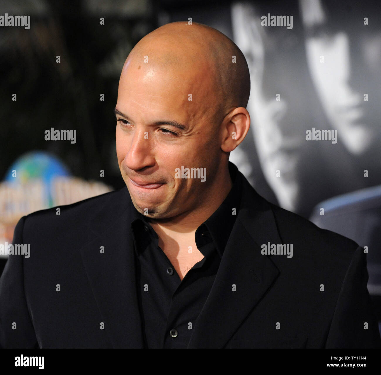 Cast member Vin Diesel attends the premiere of the motion picture crime ...