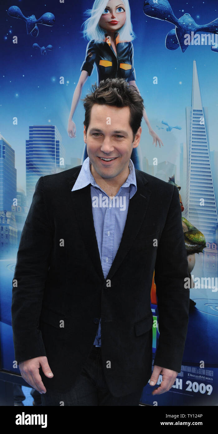 Actor Paul Rudd, who give voices to Derek Dietl in the animated motion ...