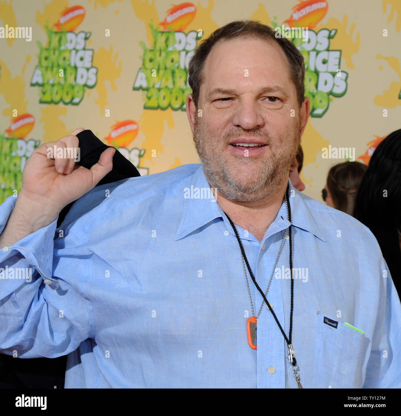 Producer Harvey Weinstein arrives at the 22nd Annual Kids' Choice ...