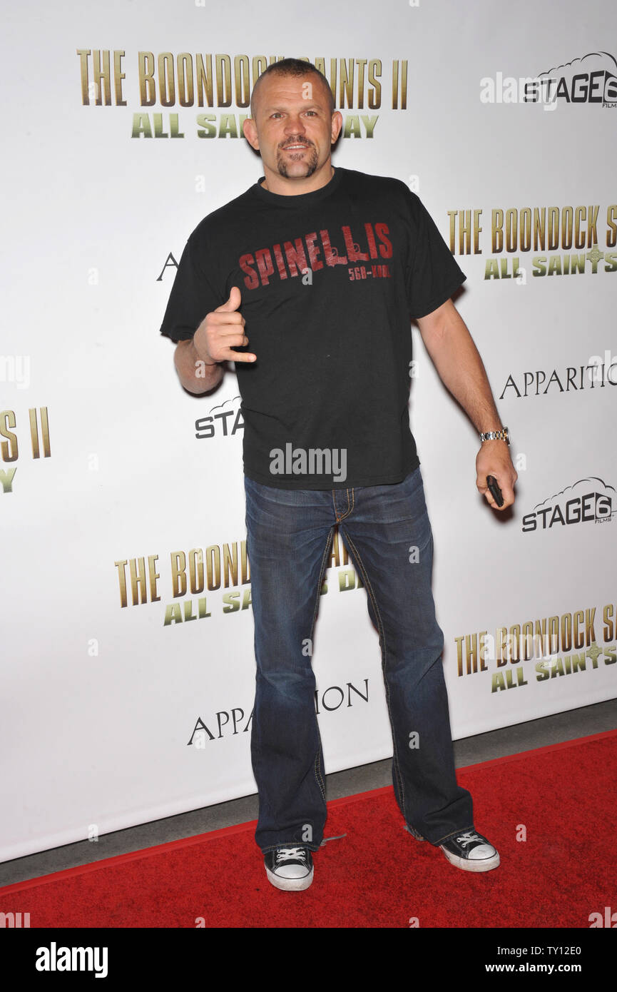 LOS ANGELES, CA. October 28, 2009: Chuck Liddell at the Los Angeles ...