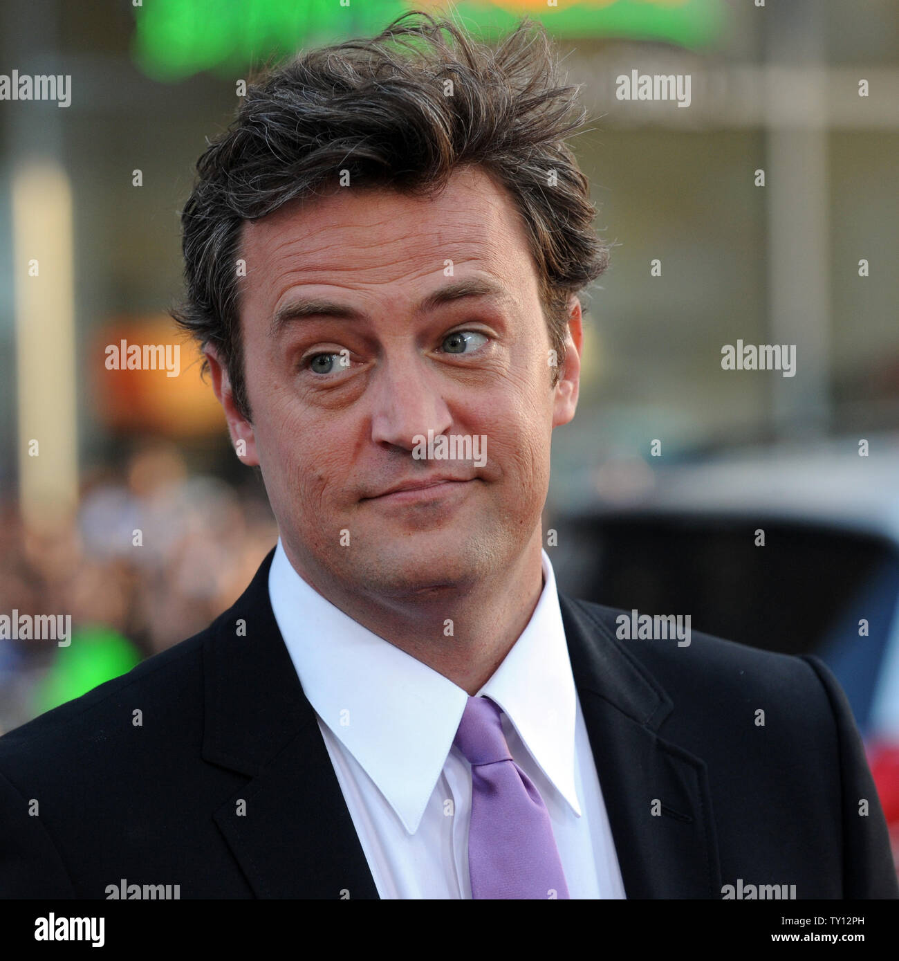 Matthew Perry, a cast member in the motion picture comedy "17 Again ...